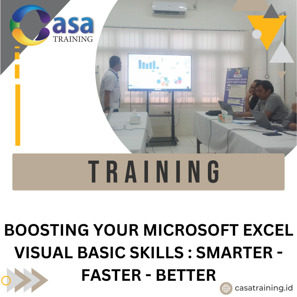 TRAINING BOOSTING YOUR MICROSOFT EXCEL VISUAL BASIC SKILLS : SMARTER ...