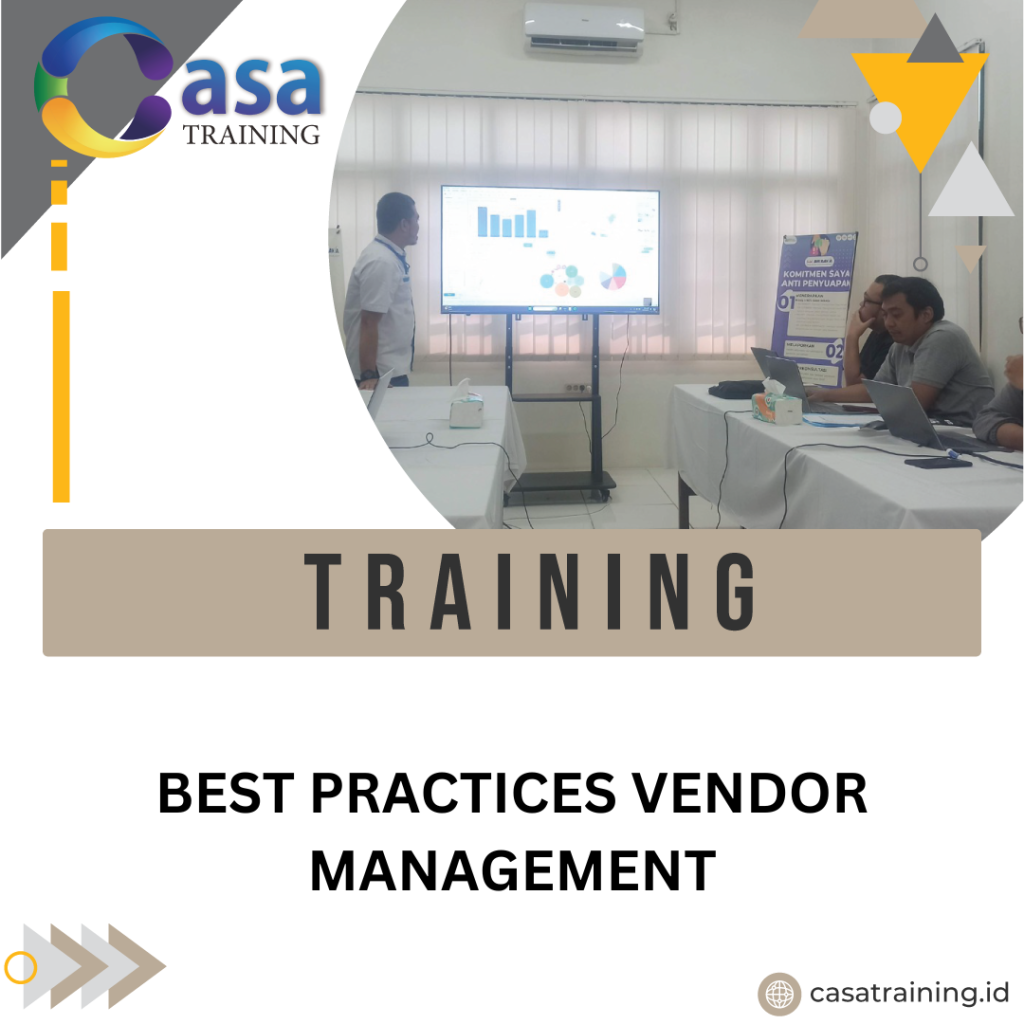 TRAINING BEST PRACTICES VENDOR MANAGEMENT