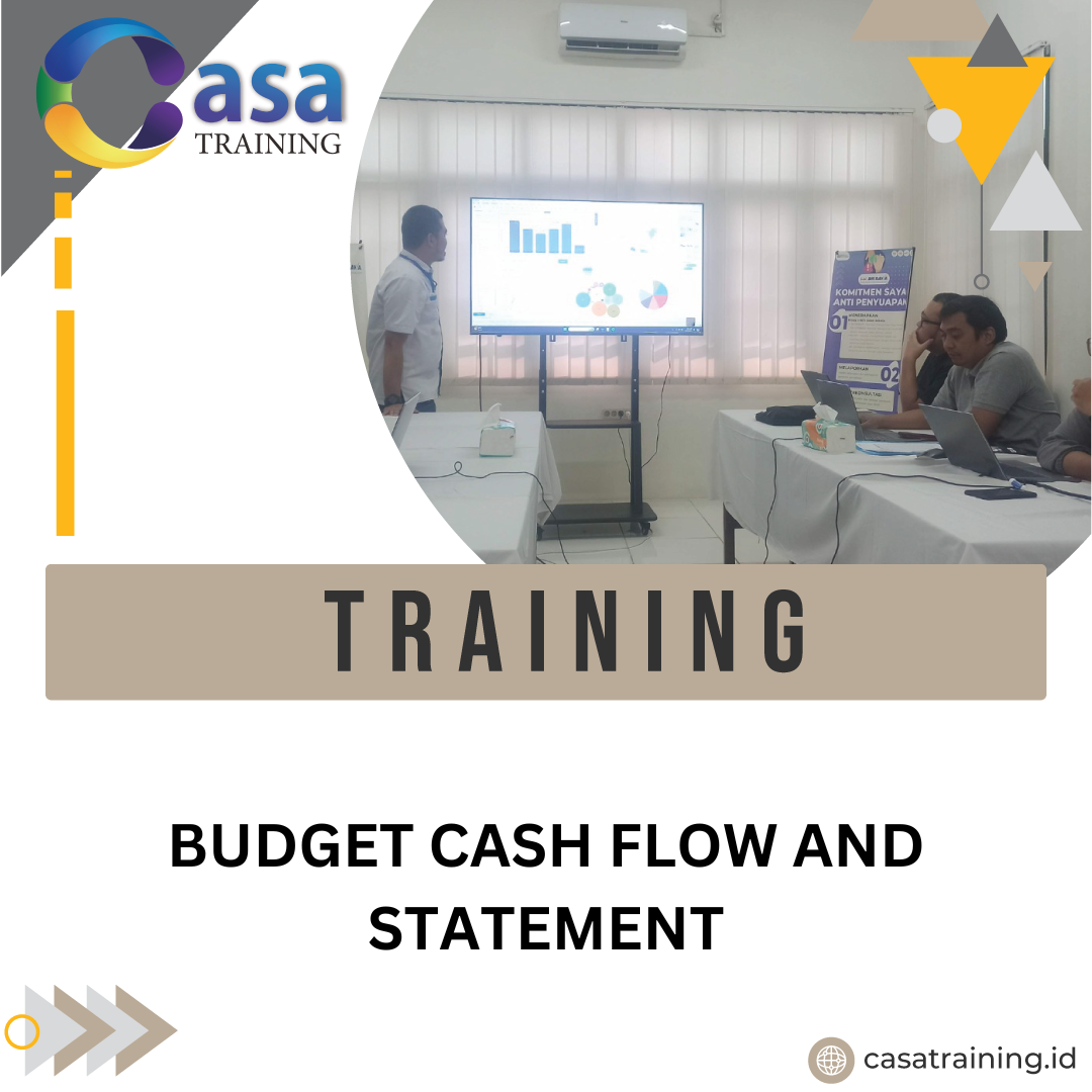 TRAINING BUDGET CASH FLOW AND STATEMENT